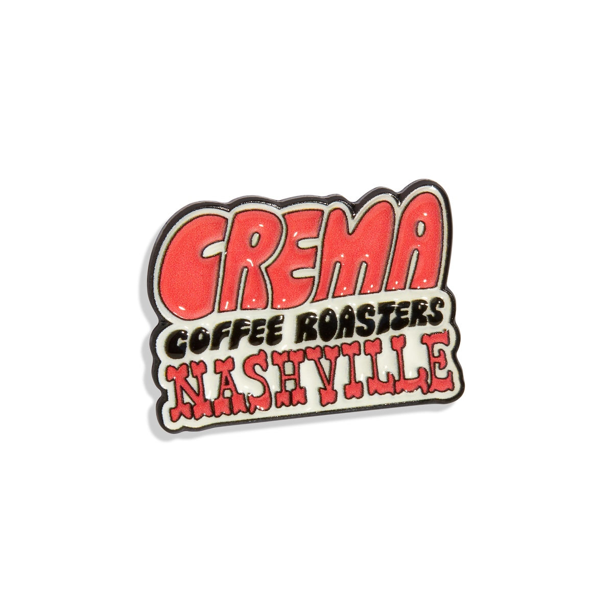 Crema Enamel Pins – Crema Coffee Roasters
